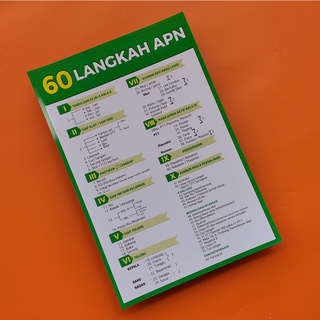 Jual Poster 60 Langkah APN TERBARU, LAMINASI GLOSSY, Poster Kebidanan ...