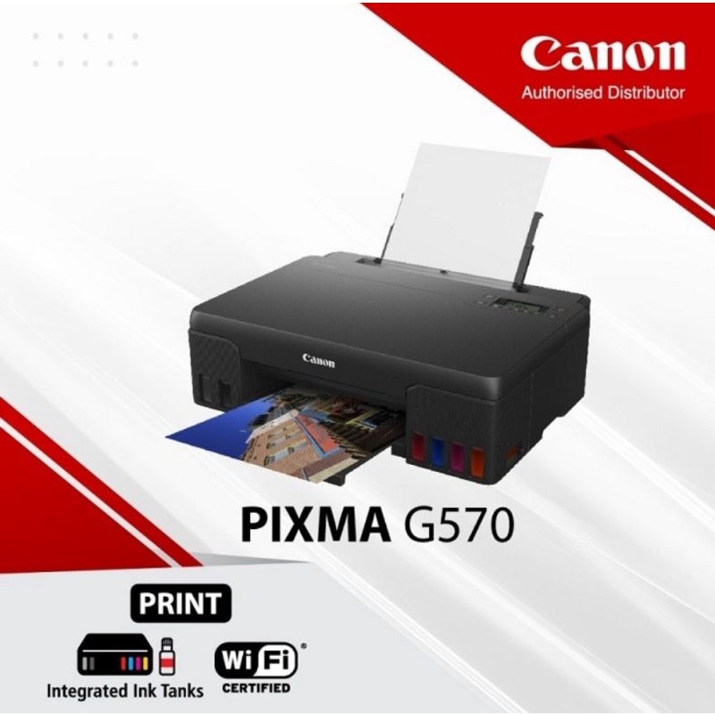 Jual PRINTER CANON PIXMA G570 PRINT PHOTO WIFI GARANSI RESMI | Shopee Indonesia