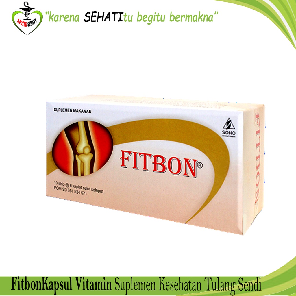 Jual Fitbon Kapsul Suplemen Kesehatan Vitamin Tulang dan Sendi ...