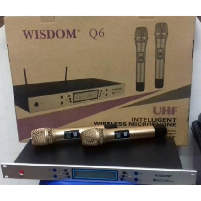 Jual MIC WIRELESS WISDOM Q6 ( BISA UBAH FREKUENSI ) ORIGINAL Indonesia|Shopee Indonesia