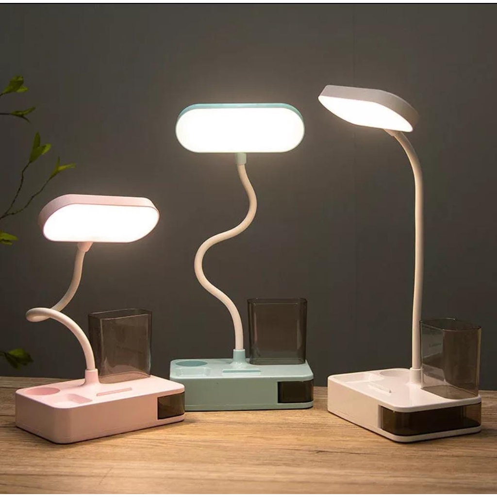 Jual Lampu meja belajar 28 LED plus tatakan hp dan pen Lampu | Shopee ...