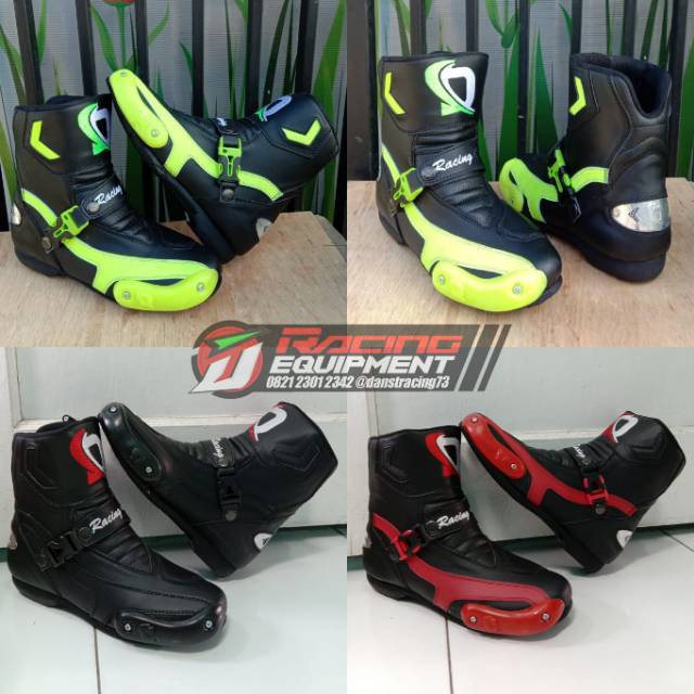 Sepatu touring balap motor dln racing original | Shopee Indonesia