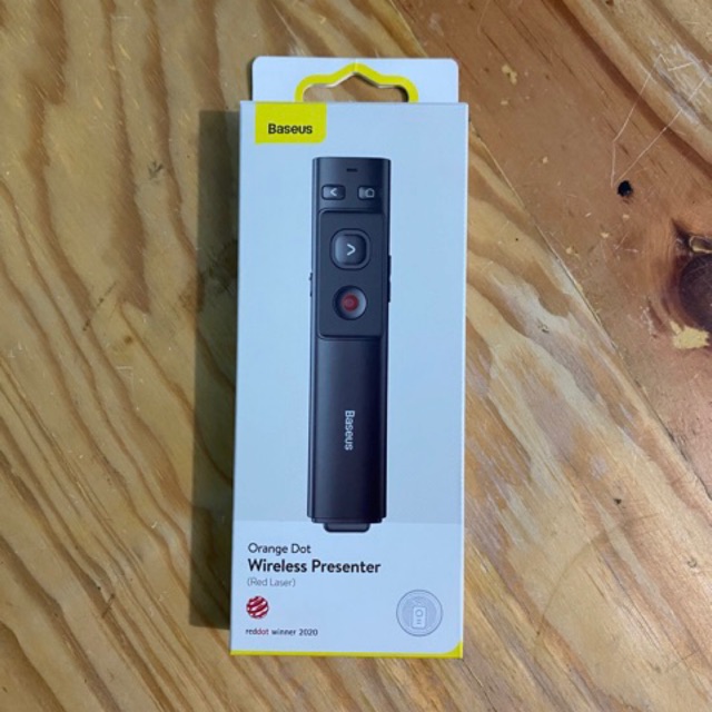 Jual Baseus Wireless Presenter Pointer Pen Remote Control Laser Pointer ...