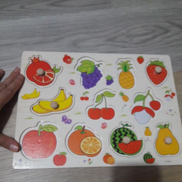 PUZZLE KAYU TIMBUL 3D FIRST STEP LUCU | Shopee Indonesia