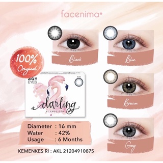 Jual SOFTLENS/SOFLENS DARLING BIG EYES 16MM (MINUS) | Shopee Indonesia