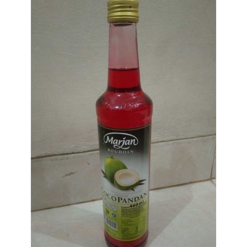 Jual sirup marjan cocopandan 460 ml | Shopee Indonesia