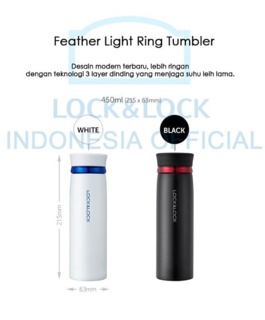 Jual LocknLock Feather Light Ring Vacuum Tumbler 450Ml - LHC4131 ...
