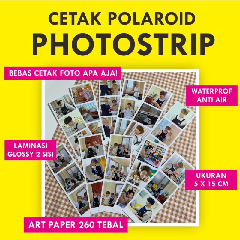 Jual CETAK POLAROID PHOTOSTRIP PHOTOBOX BY NYETAK.YUK | Shopee Indonesia
