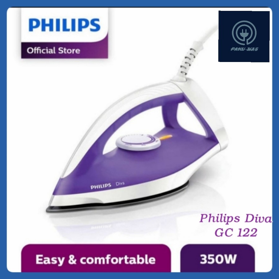 Jual setrika philips diva gc122 | Shopee Indonesia