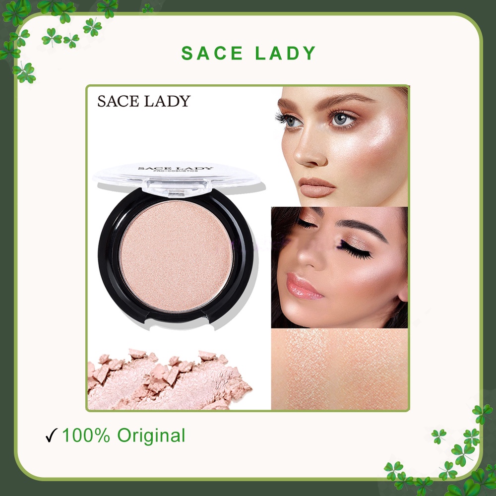 Jual SACE LADY Monochrome Blush Rouge Highlight Powder Face Contour 6 ...
