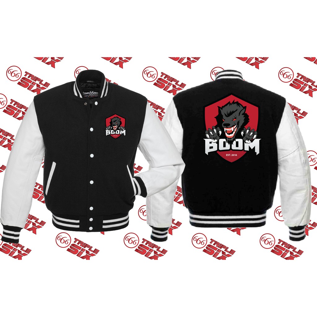 Jual Jaket Varsity Esports Team Boom Gaming - PUBG DotA2 CSGO Mobile ...