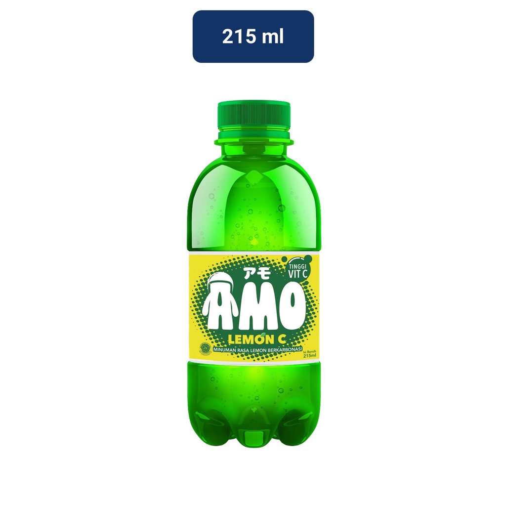 Jual AMO CSD LEMON C Minuman Soda 215 mL | Shopee Indonesia