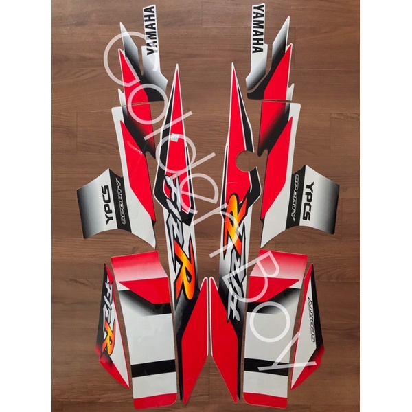 Jual Stiker Sticker Striping lis list body polet motor Yamaha Fizr Fiz ...