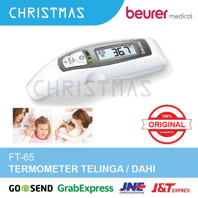 Jual Beurer FT 65 Termometer Digital Dahi dan Telinga 6 in 1 | Shopee ...