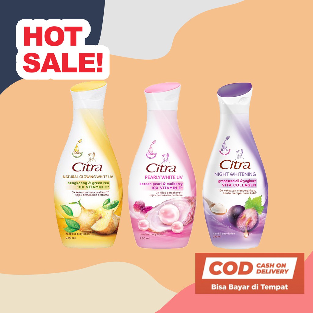 Jual CITRA Hand And Body Lotion 230ml 230 ml - Citra Bodylotion Handbody Hand Body Lotion ...