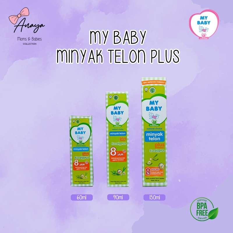 Jual My Baby Telon Oil Plus / Minyak Telon Plus My Baby 60ml 90ml 150ml ...