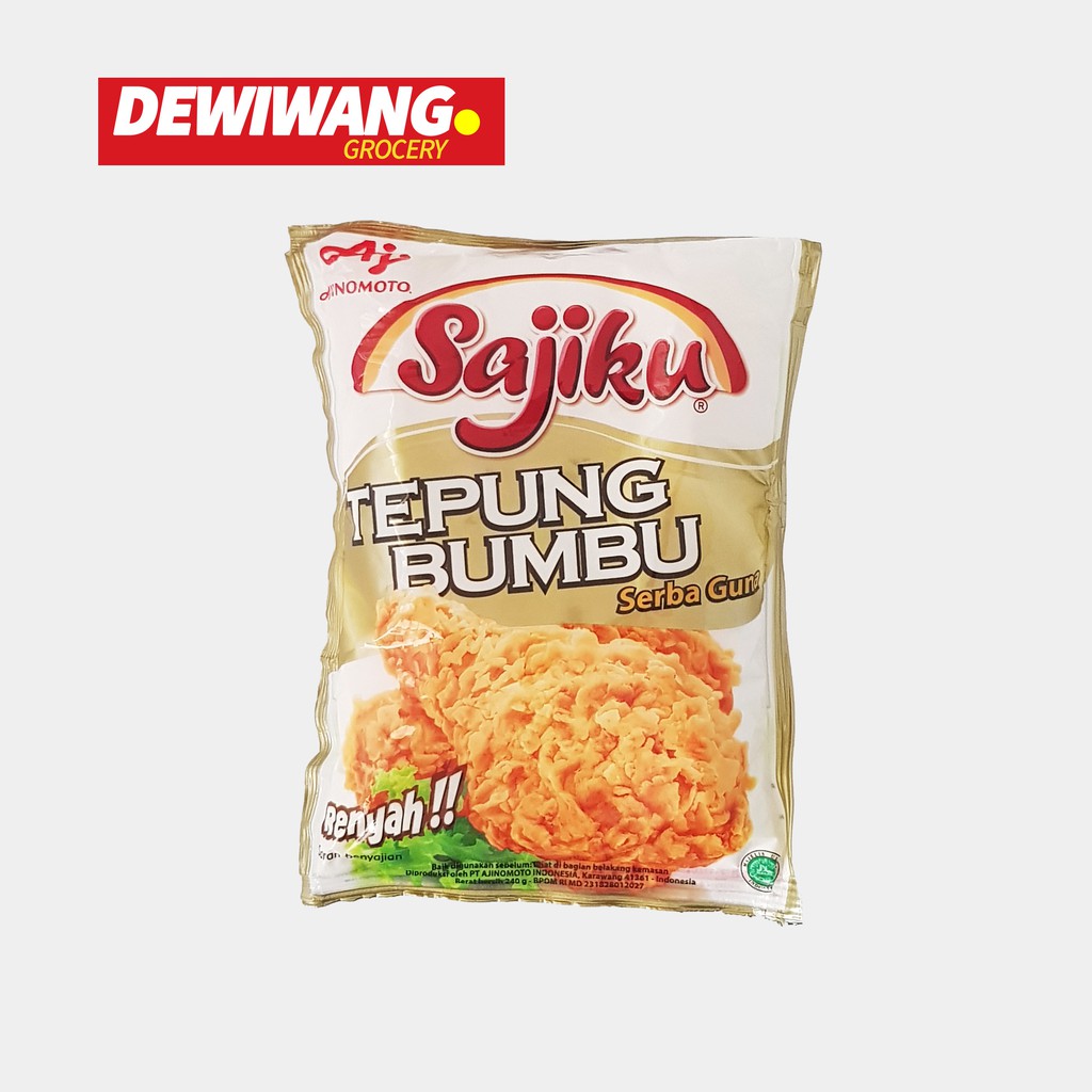 Jual Sajiku Tepung Bumbu Serbaguna 240 gr - All Purpose Flour 240g ...