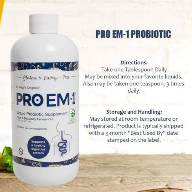 Jual PRO.EM.1 Minuman Probiotic Yang Dapat Meningkatkan Kekebalan Tubuh ...