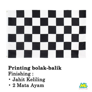 Jual Bendera Racing / Checkered Race Flag ukuran besar | Shopee Indonesia