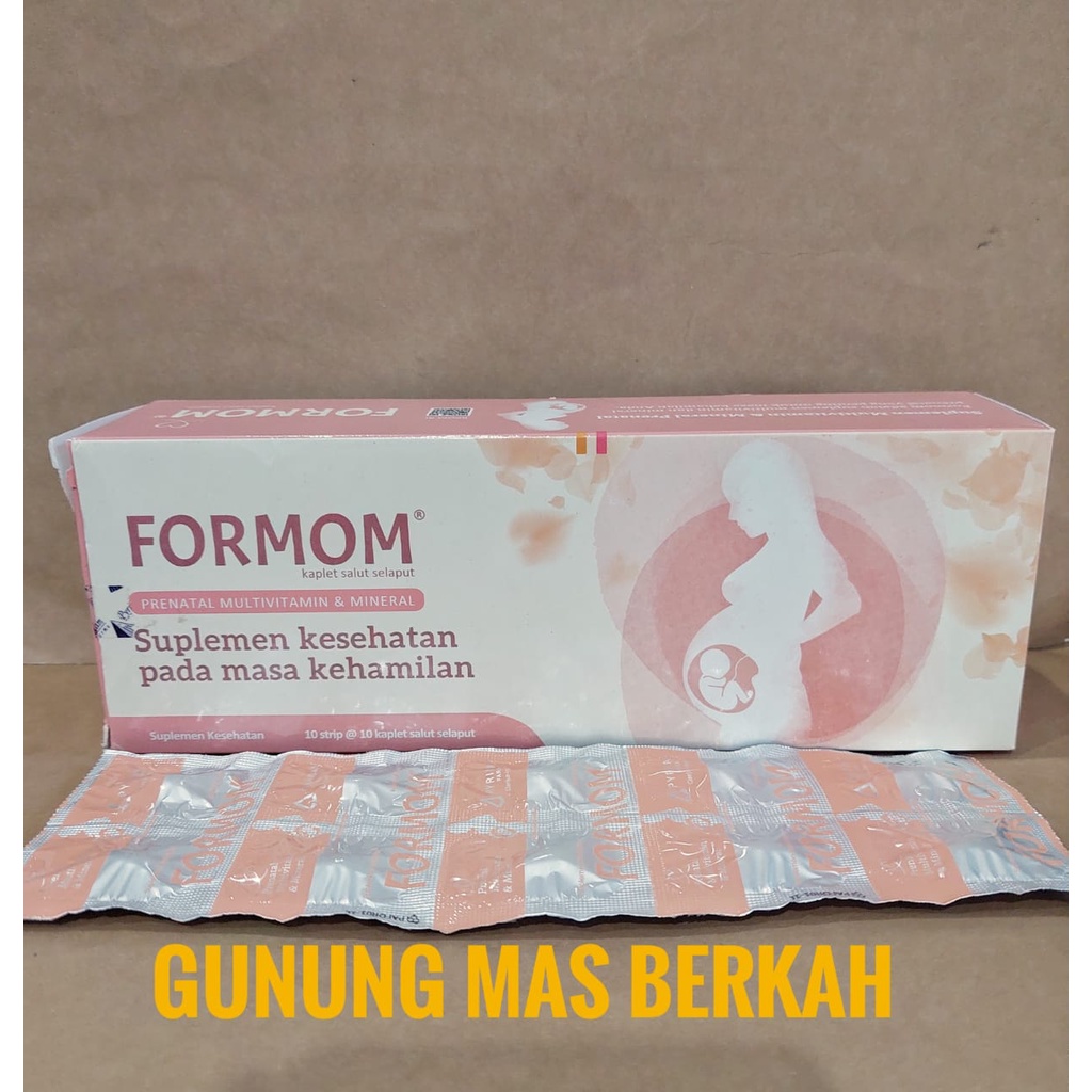 Jual FORMOM Formom isi 10 tablet - Vitamim dan Suplemen ibu hamil dan ...