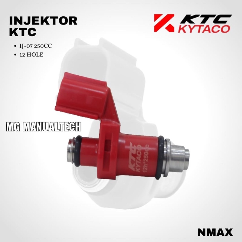 Jual Injector nmax r15 mx king aerox 12 hole 250cc KTC KYTACO | Shopee ...