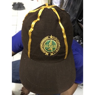 Jual topi pramuka/topi siaga putra dan putri/topi penggalang pramuka ...