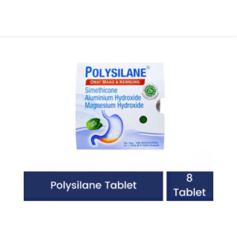Jual Polysilane tablet (1 Strip isi 8 Tablet) | Shopee Indonesia