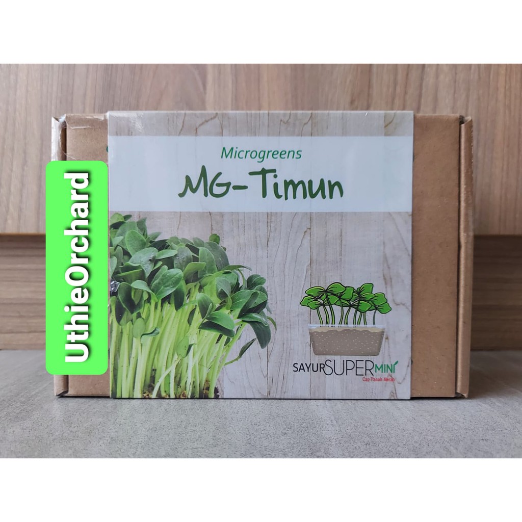 Jual Benih Panah Merah - Sayur Super Mini Micro Green Kit MG Timun ...