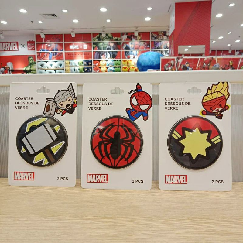 Jual MINISO Marvel Coaster / Tatakan Gelas | Shopee Indonesia