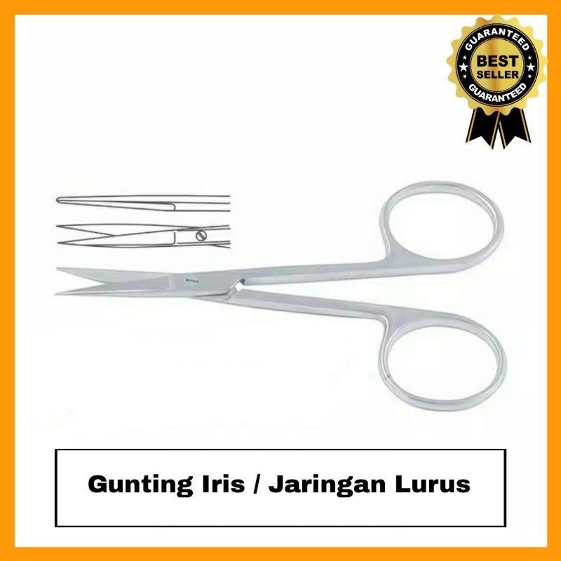 Jual Iris Scissor Straight - Gunting Iris Lurus - Gunting Alis Mata ...
