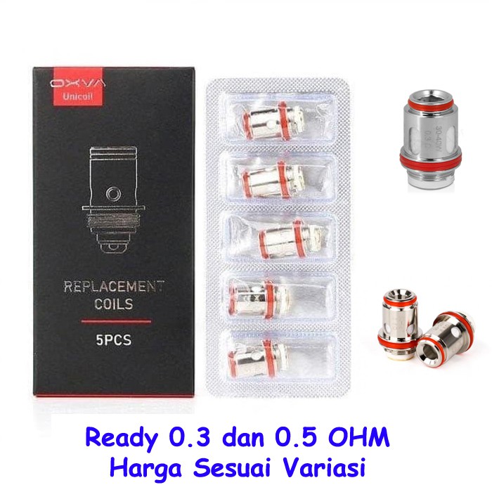 Jual Coil Oxva Origin X UNI Coil 0.2 0.3 0.5 1.0 ohm Authentic 1 pcs 5 pcs | Shopee Indonesia