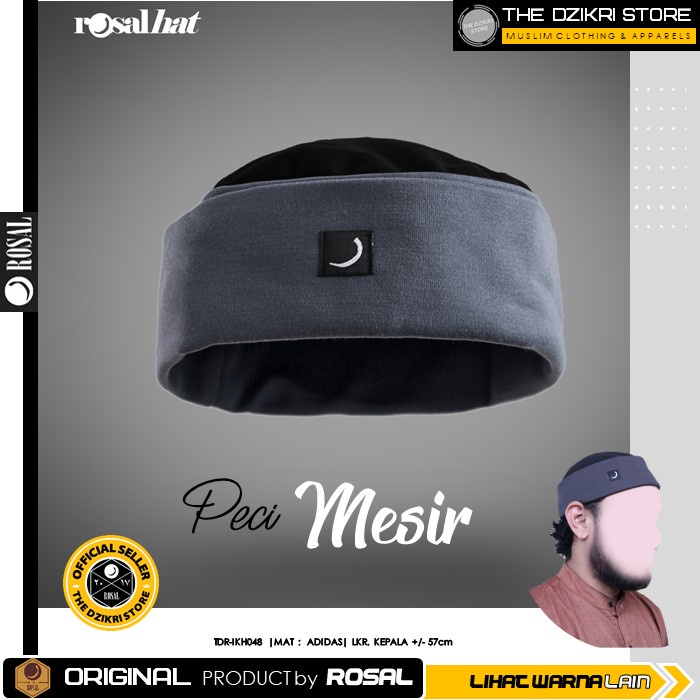 Jual Peci Sholat Shalat Mesir Kopiah Songkok ROSAL Original TDR-IKH0048 ...