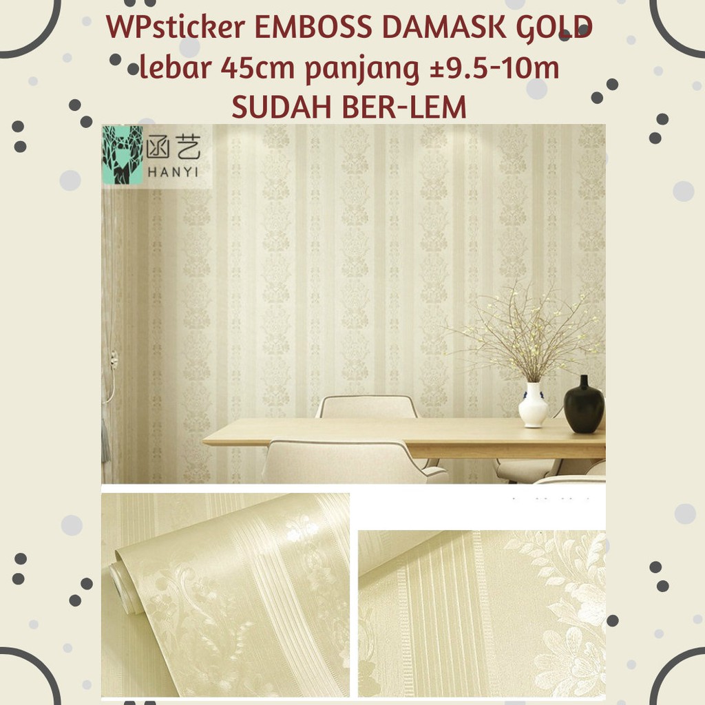 Jual [READY SEMARANG] WALLPAPER DINDING PANJANG 10 METER BAHAN STIKER ...