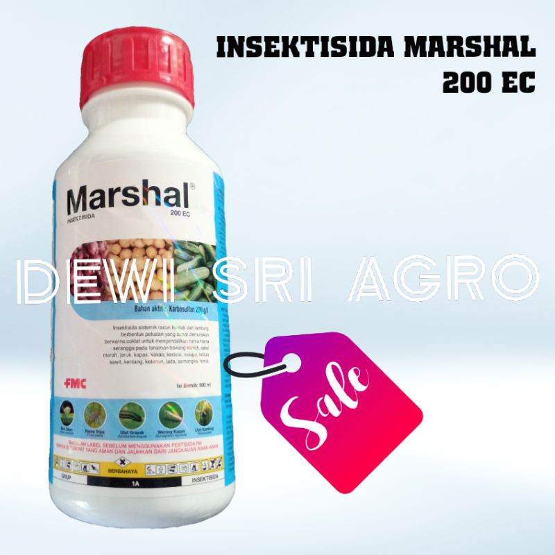 Jual Insektisida Marshal 200 EC kemasan 500 ml | Shopee Indonesia