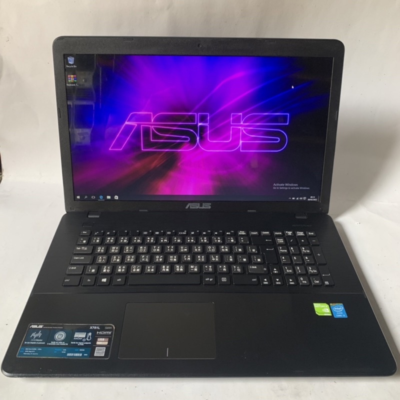 Jual Laptop Gaming Asus X751LD - Core i3 Gen4 - Ram 8gb ssd 240gb - Vga ...