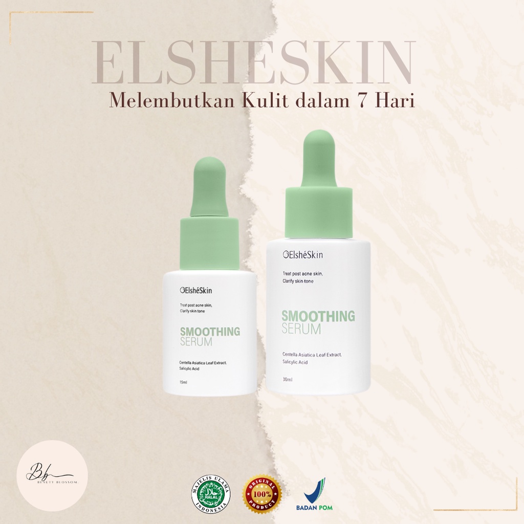 Jual ElsheSkin Smoothing Serum - 15ml & 30ml Centella Asiatica (100% ...