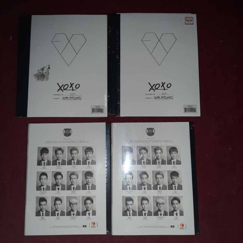 Jual EXO - The 1st Album XOXO korea ver (SEALED) | Shopee Indonesia