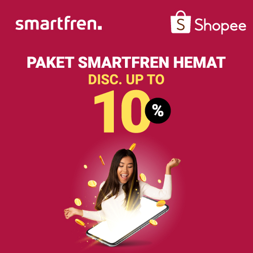 Smartfren Data Disc. Up To 10%