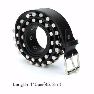 Jual Sabuk Ikat Pinggang Kulit Peluru Gesper Amunisi Band Metal Punk ...