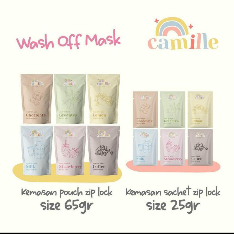 Jual FREE GIFT ‼️ CAMILLE BEAUTY MASKER WAJAH CAMILLE BEAUTE | Shopee Indonesia