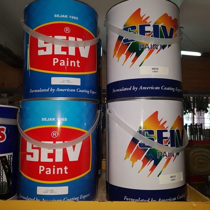 Jual CAT DASAR PRIMER MENI SEIV 5KG ABU / HIJAU | Shopee Indonesia