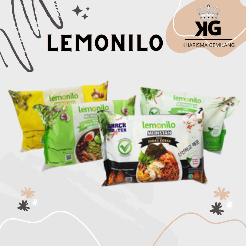 Jual MIE INSTAN - Lemonilo Mie Instant Alami Low Kalori - Netto 77 gr ...