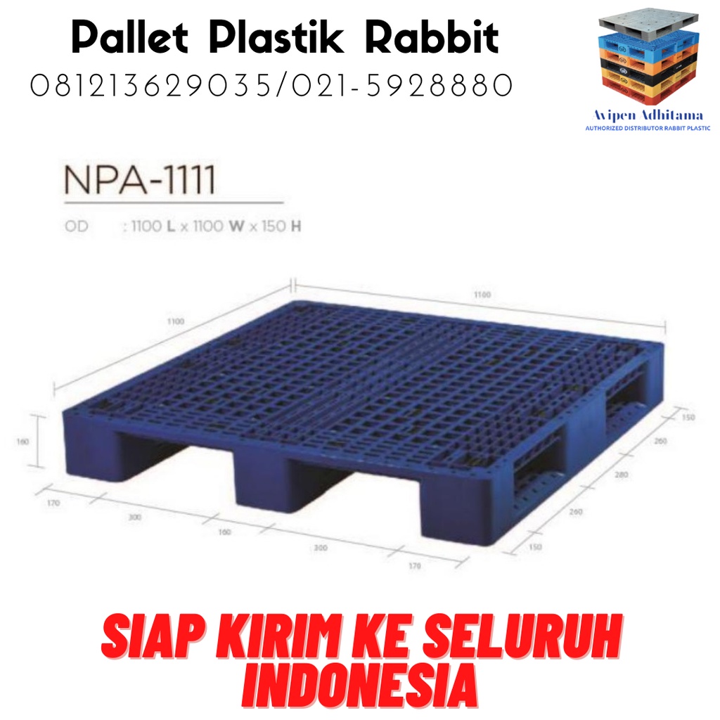 Jual Harga Pallet Plastik Rabbit Makassar NPA 1111 | Shopee Indonesia