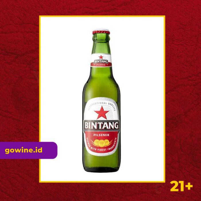 Jual Beer Bintang Pint 330ml - Bir Bintang Botol 330ml (12 botol ...