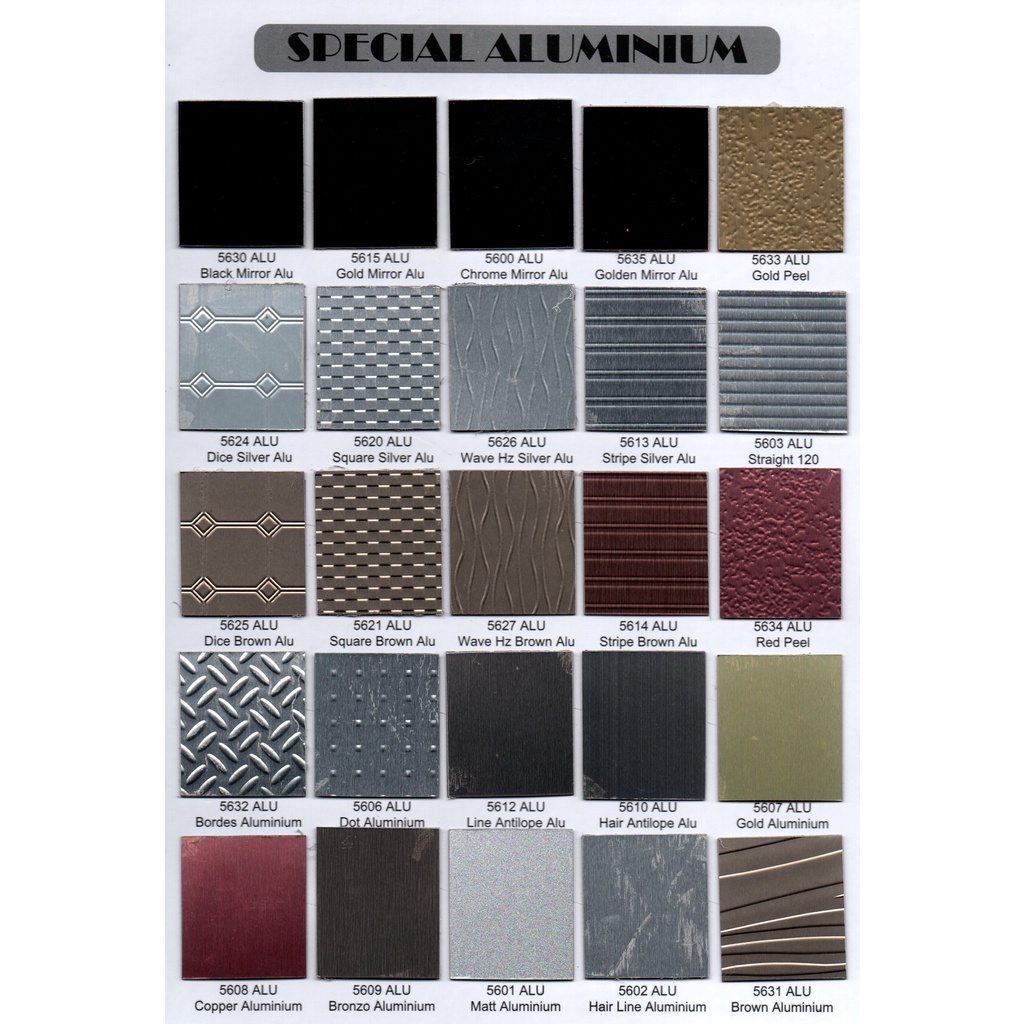 HPL Furniture Mebel Mirror Special Alumunium Aluminium Winston Glossy ...