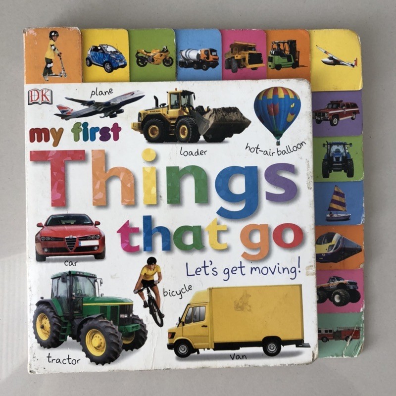 Jual Buku DK My First Things that go | Shopee Indonesia