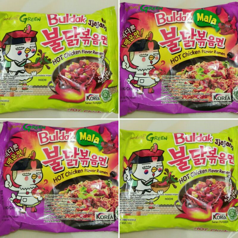 Jual Samyang Hot Chicken Ramen Jjajang / Samyang Mala / Samyang ...