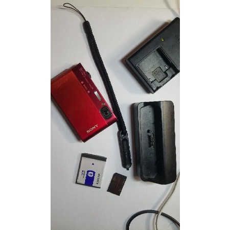 Jual Kamera Digicam Sony T900 red | Shopee Indonesia