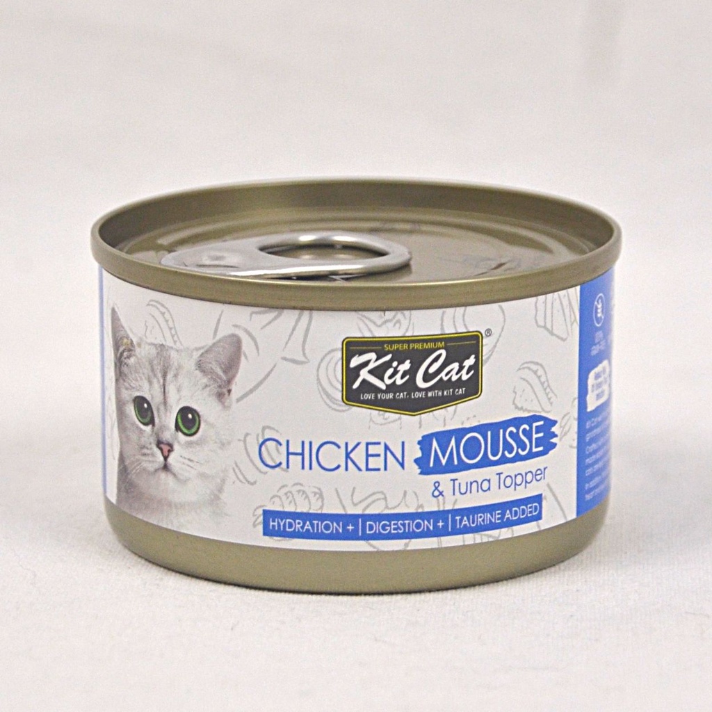 Jual KITCAT Makanan Kucing Canned Petfood Chicken Mousse and Tuna ...