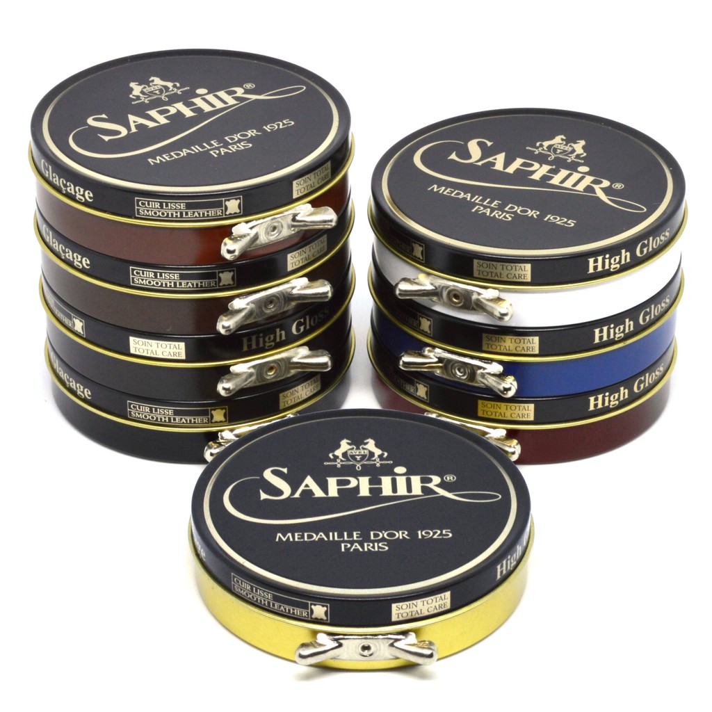 Jual Saphir Pate de Luxe / Semir Sepatu Efek Kilat / Shoe Shine Polish ...
